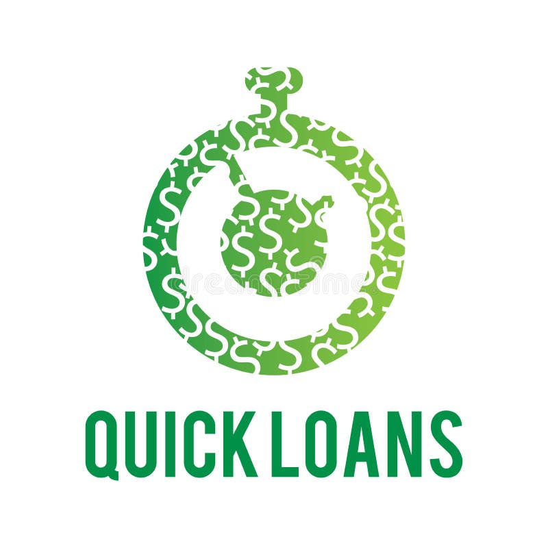 Vector Logo of the Company Loans and Quick Loans Stock Illustration ...