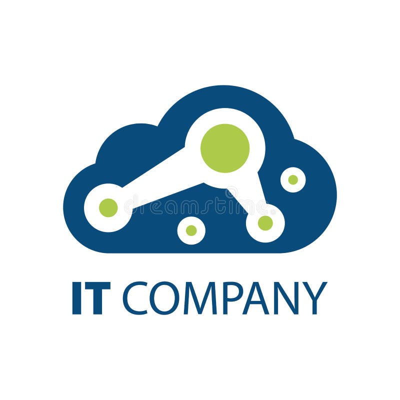 Vector Logo of an it Company, System Integrations Stock Illustration ...