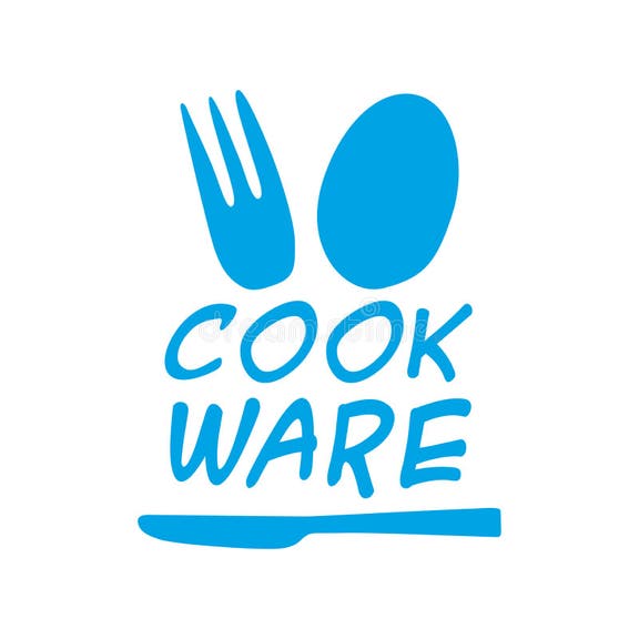 Vector Logo of the Cookware, Dining Utensils Store Stock Vector ...