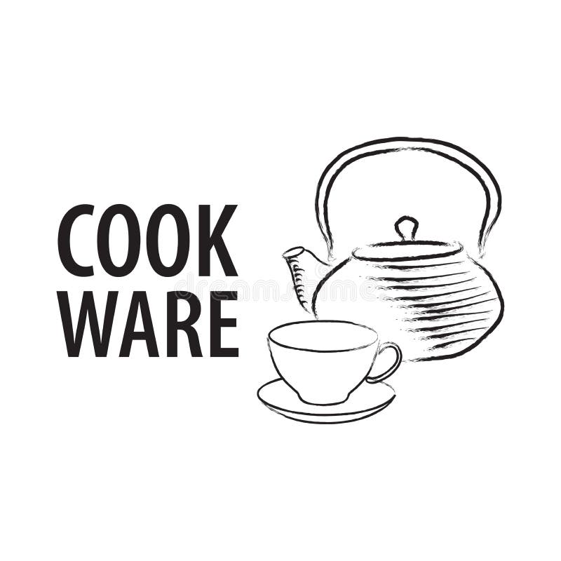 Vector Logo of the Cookware, Dining Utensils Store Stock Vector ...