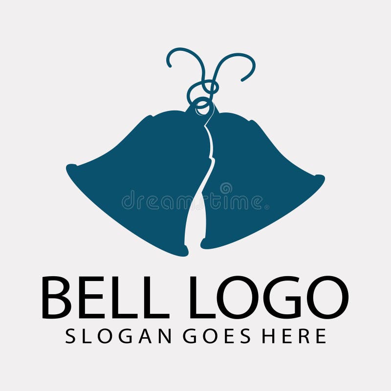 Vector logo design bell stock vector. Illustration of icon - 295326253