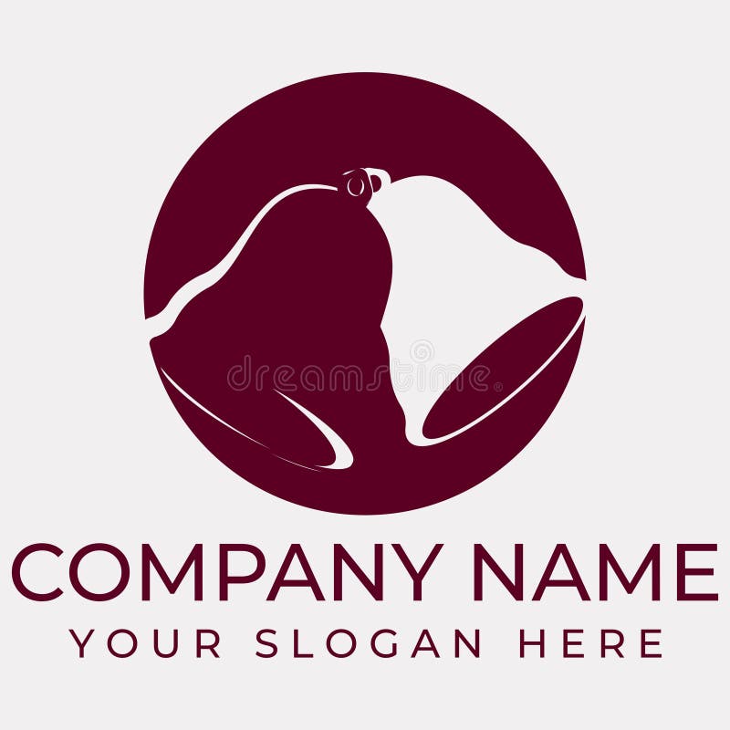 Vector logo design bell stock vector. Illustration of logo - 326656137