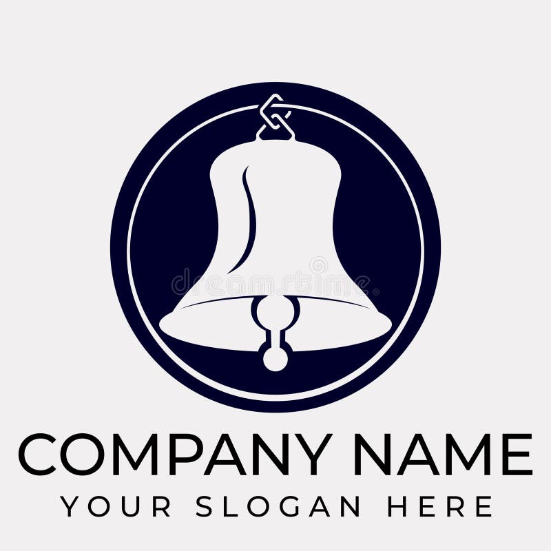 Vector logo design bell stock vector. Illustration of santa - 326700357