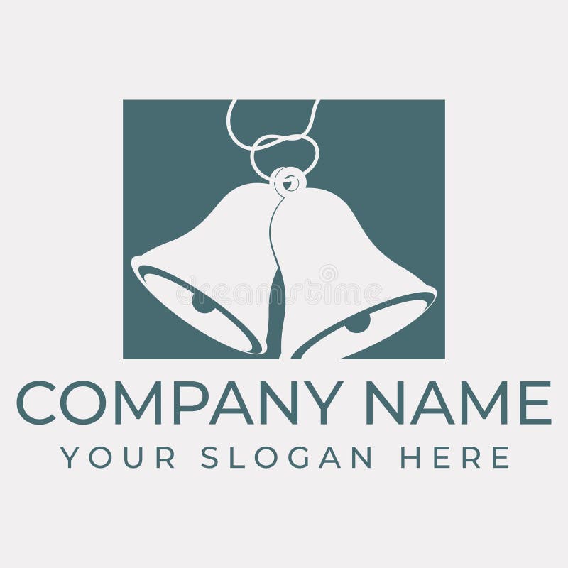 Vector logo design bell stock vector. Illustration of vector - 326751811