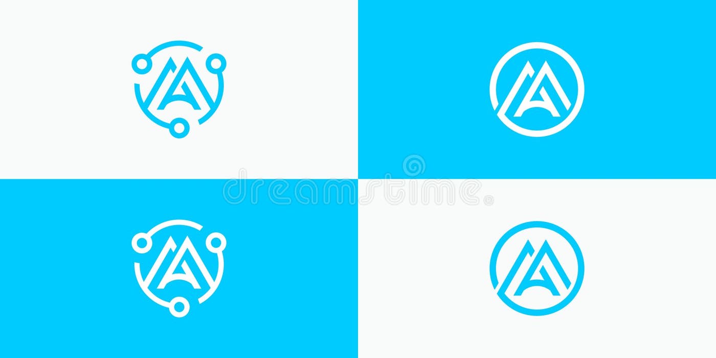 Logo Letter Connection Stock Illustrations – 57,423 Logo Letter ...