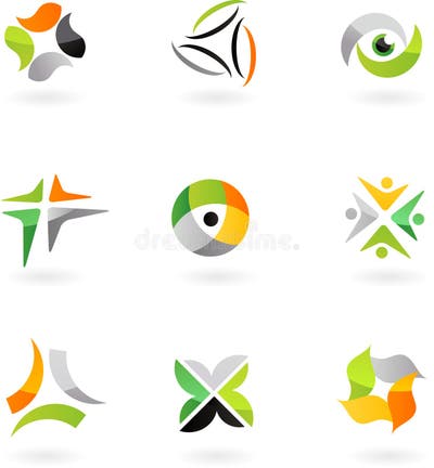 VECTOR LOGO & DESIGN ELEMENTS - 1 Stock Vector - Illustration of arrow ...