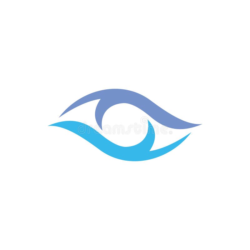 Vector Logo Design of Eye Health Vision Stock Vector - Illustration of ...
