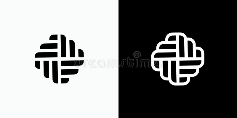 Vector Logo Design of Initial F Rotating Rhombus Shape with Modern ...