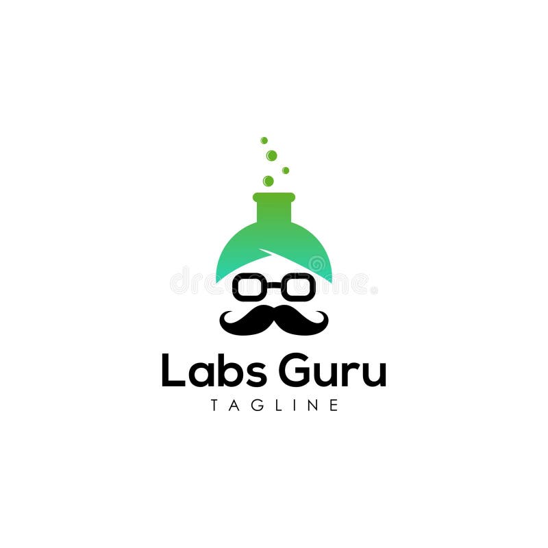 Vector logo design lab stock vector. Illustration of biology - 159393434