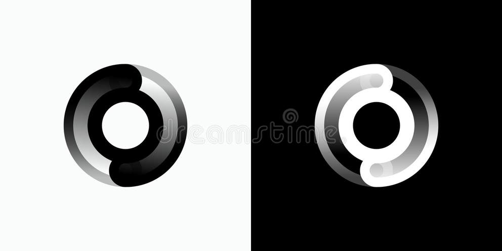 Vector Logo Design in the Shape of an Infinity Circle with a Three ...
