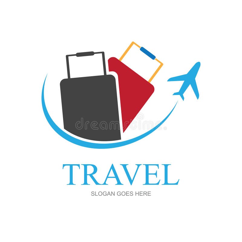 Vector Logo Design Template for Airline, Airline Ticket, Travel Agency ...