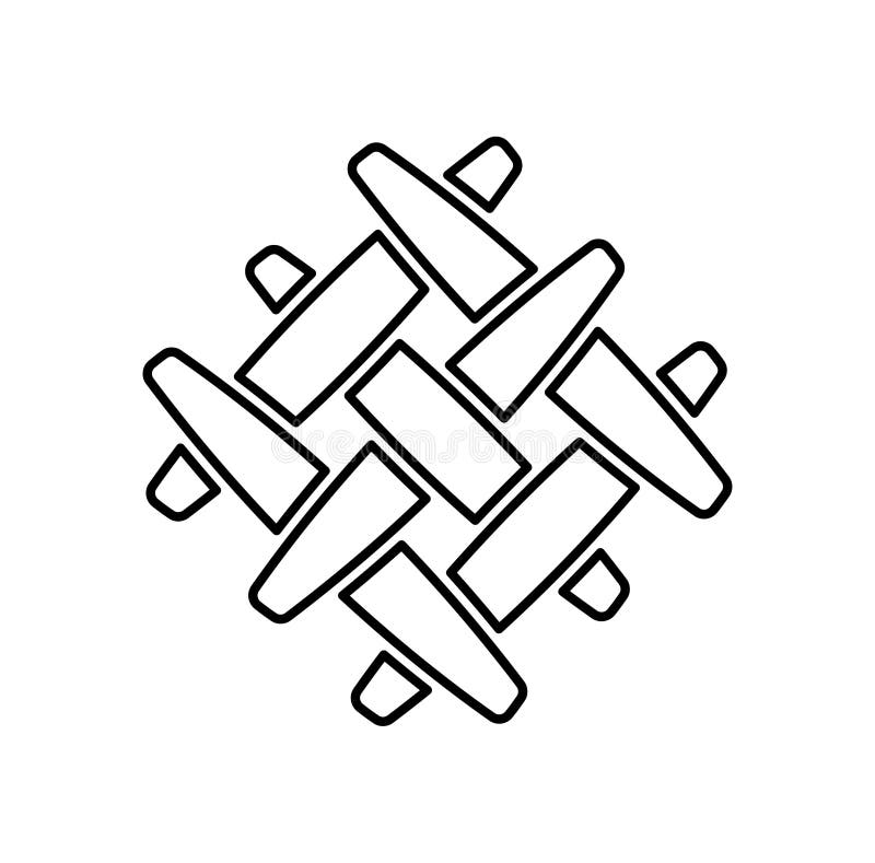 Vector Logo Design Template for Shop Fabric, Knitting, Textile. Textile ...