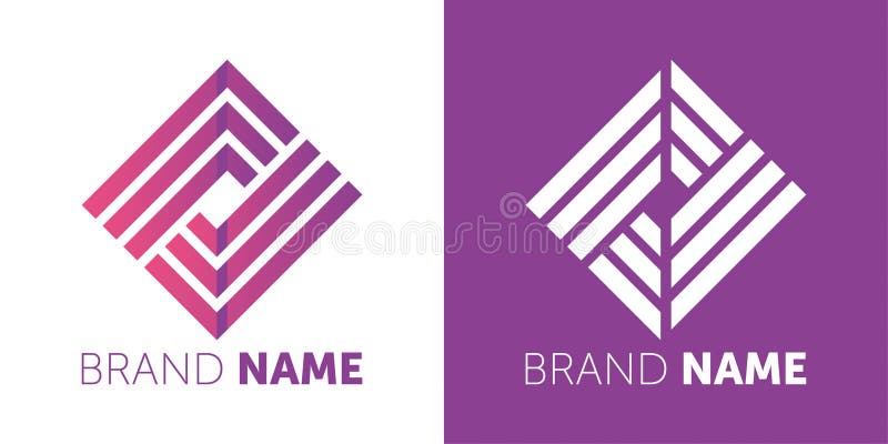 Vector Logo Design. Your Brand Name Design. Creative Designing Logotype ...