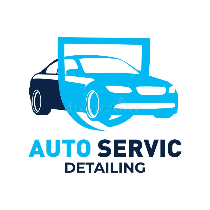 Vector Logo for Detailing Car and Tuning Stock Vector - Illustration of ...