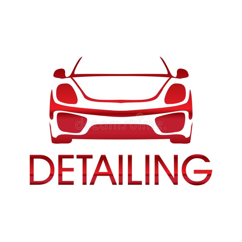 Vector Logo for Detailing Car and Tuning Stock Illustration ...