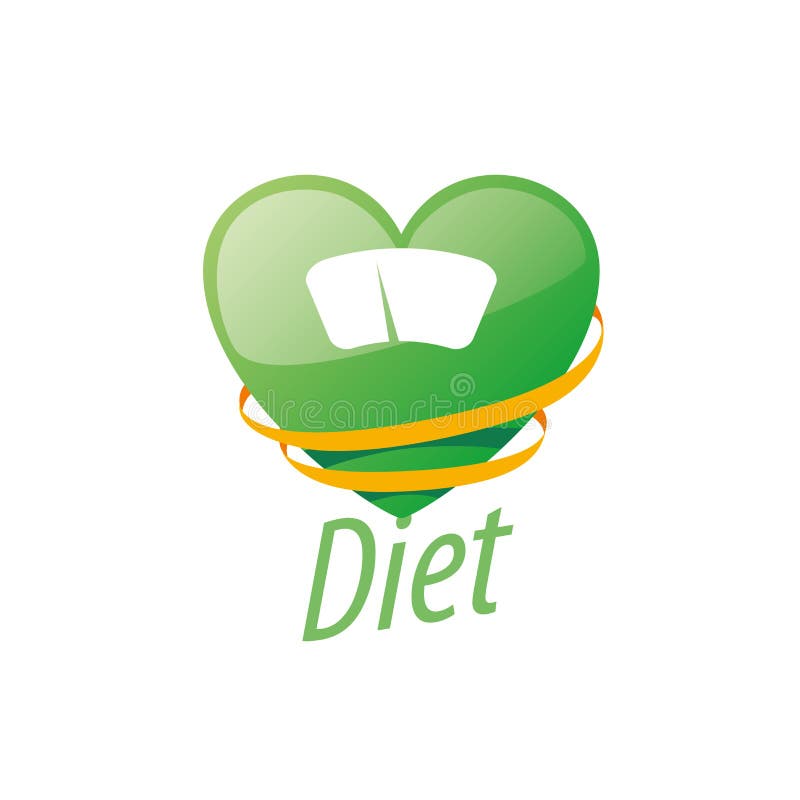 Vector logo for diet stock vector. Illustration of icon - 126554680