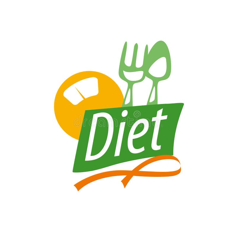 Vector logo for diet stock vector. Illustration of meter - 126554735