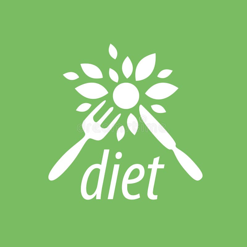 Vector logo for diet stock vector. Illustration of restaurant - 126554776