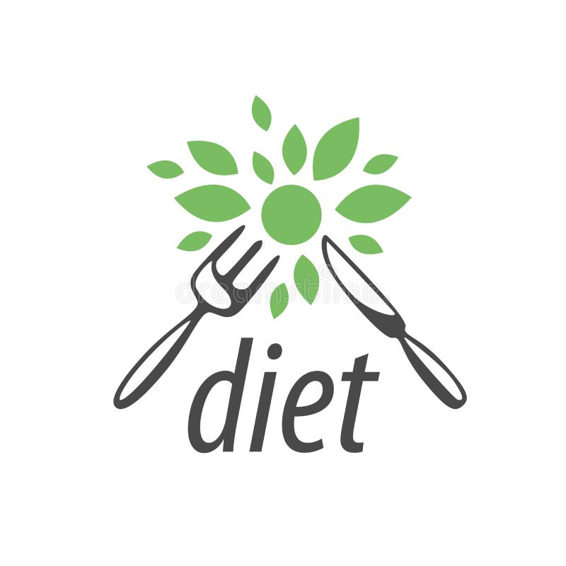 Vector logo for diet stock vector. Illustration of nutrition - 126554849