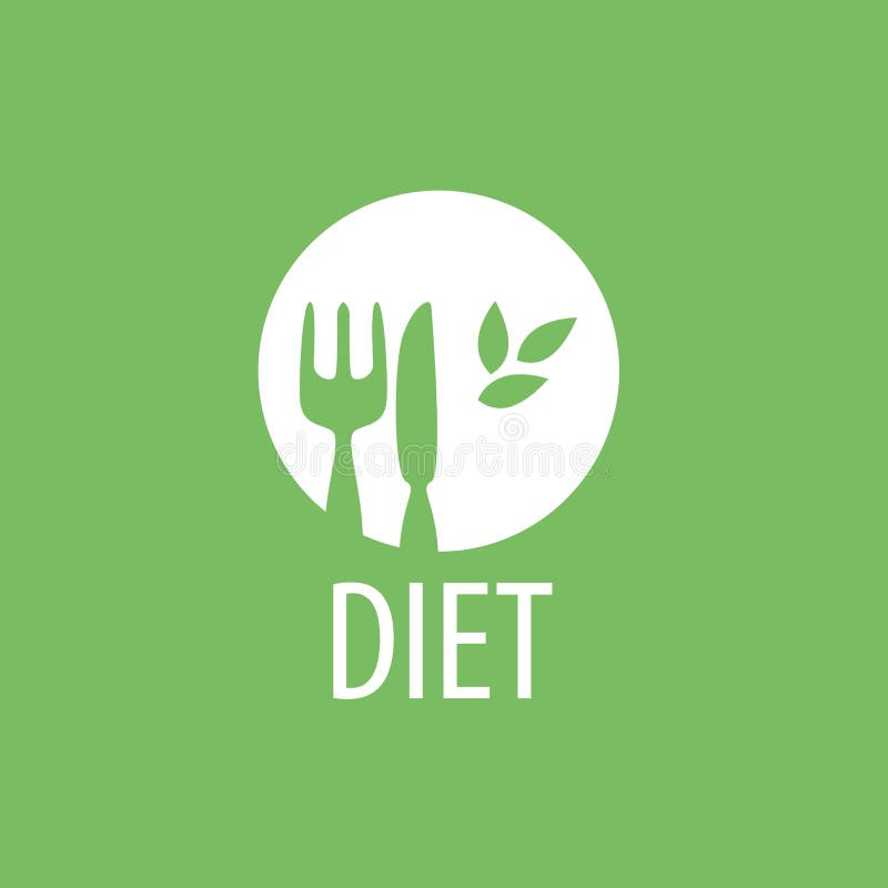 Vector logo for diet stock vector. Illustration of diet - 126554972