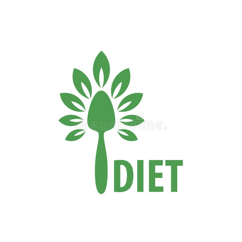 Vector logo for diet stock vector. Illustration of dieting - 126555121