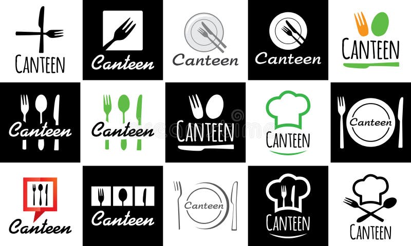 Vector Logo for Dining Room, Cafe and Restaurant Stock Illustration ...