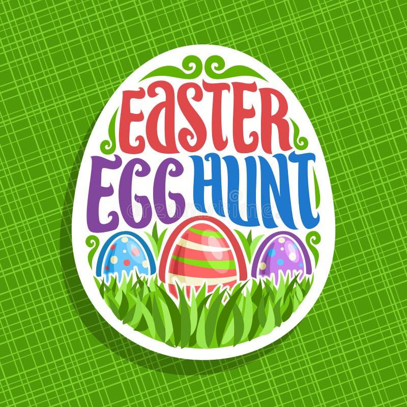 Easter Egg Hunt Logo Stock Illustrations – 2,717 Easter Egg Hunt Logo ...