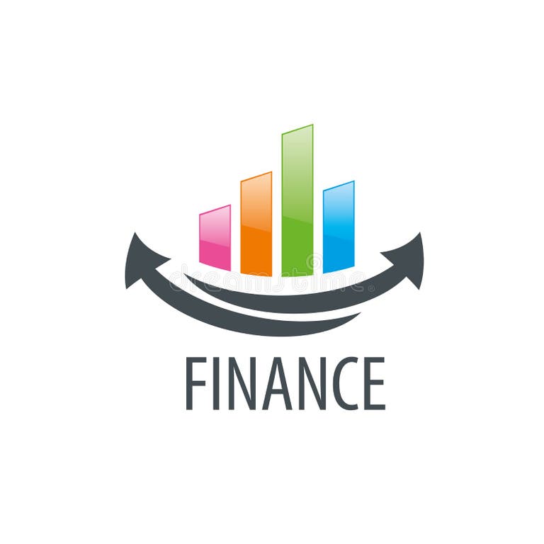 Vector logo Finance stock vector. Illustration of economy - 126438514