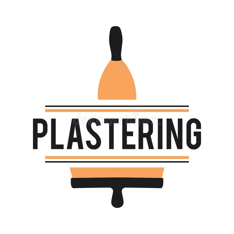 Vector Logo of Finishing Company on Plaster and Painting Stock ...