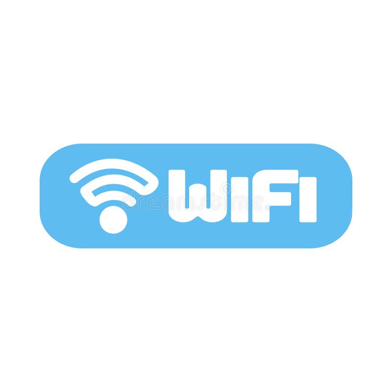 Vector Logo of Free Wi-Fi, Service and Settings Stock Vector ...
