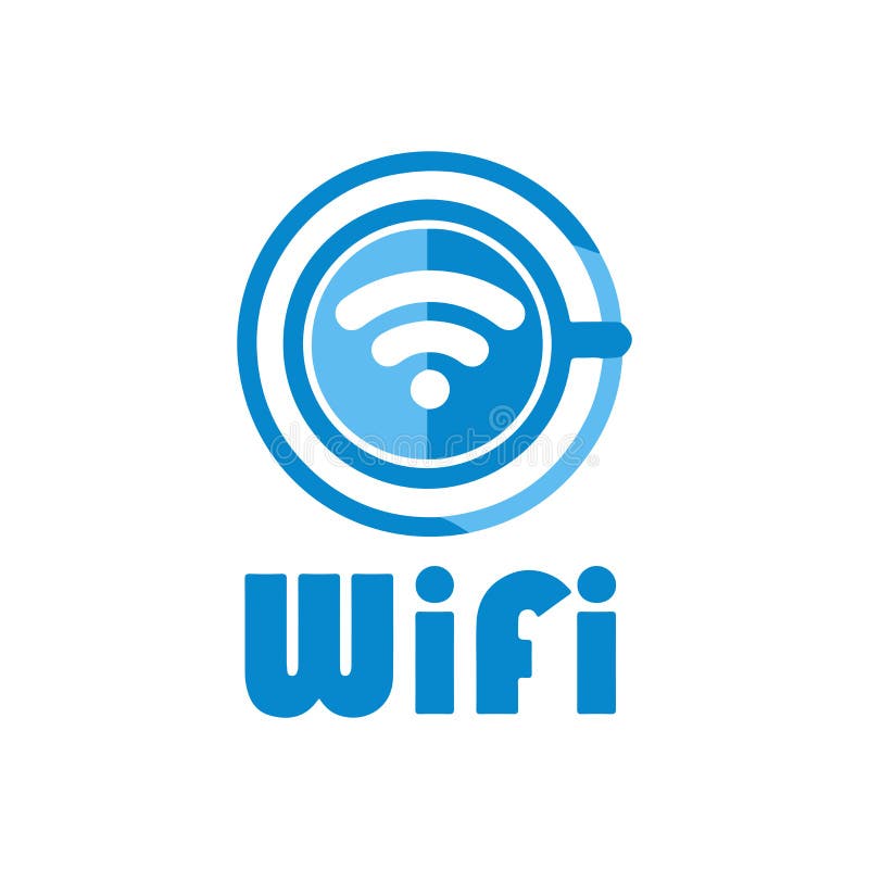 Vector Logo of Free Wi-Fi, Service and Settings Stock Vector ...