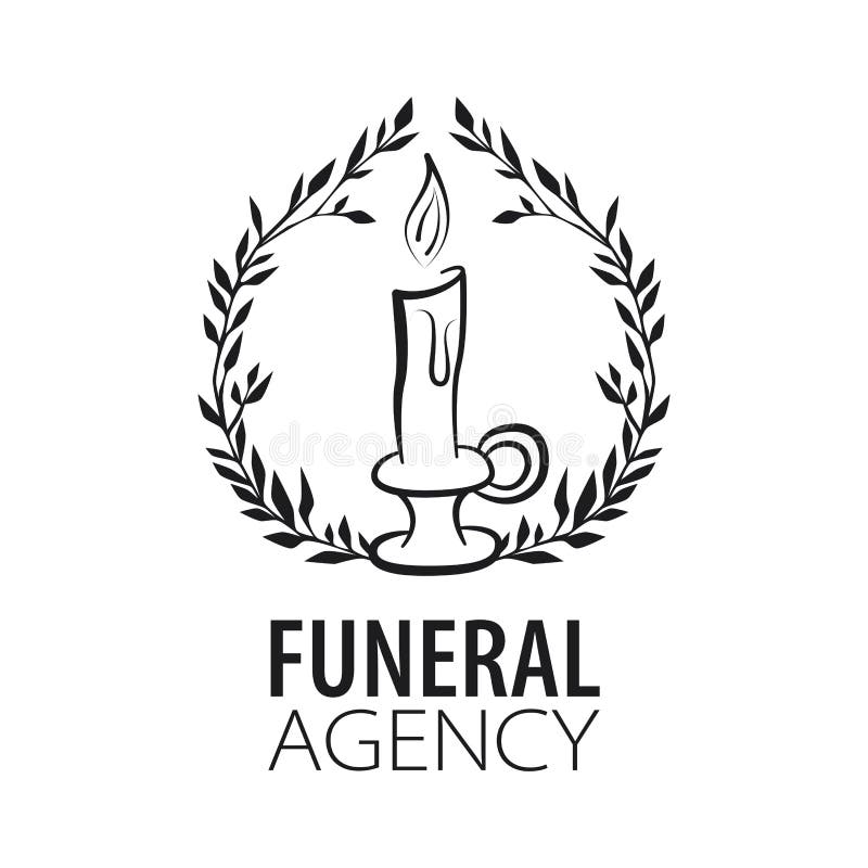 Vector Logo of Funeral and Memorial Services Stock Illustration ...