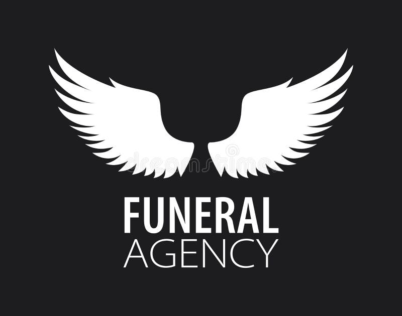 Vector Logo of Funeral and Memorial Services Stock Illustration ...