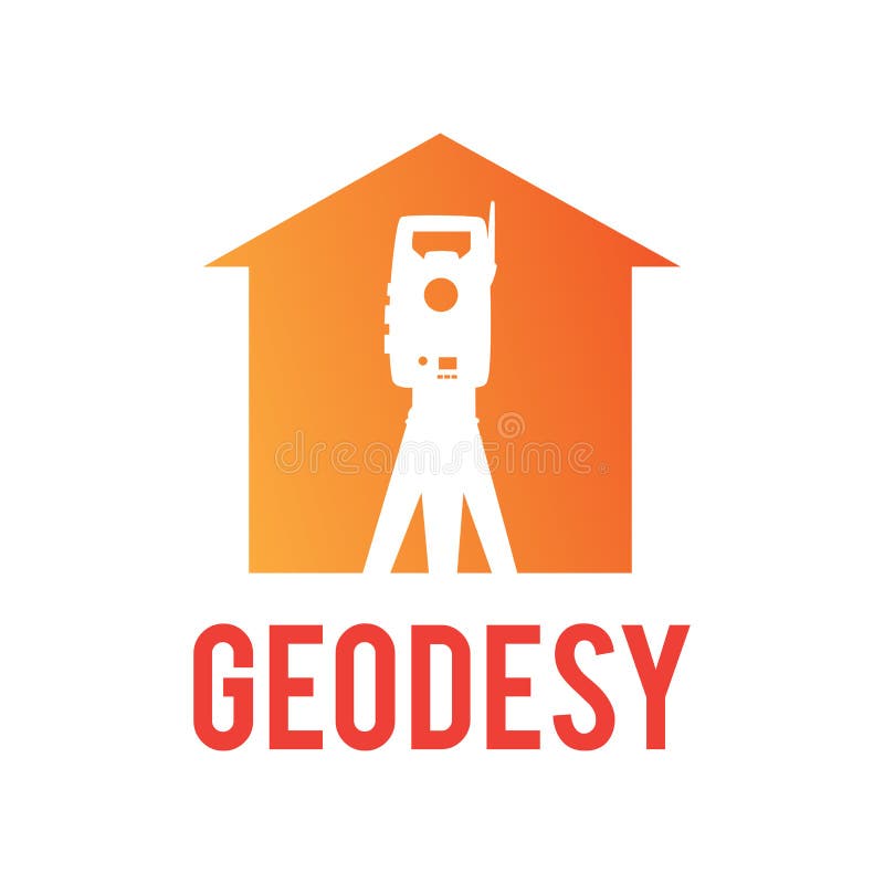 Vector Logo of Geodesy, Design and Topography Stock Illustration ...