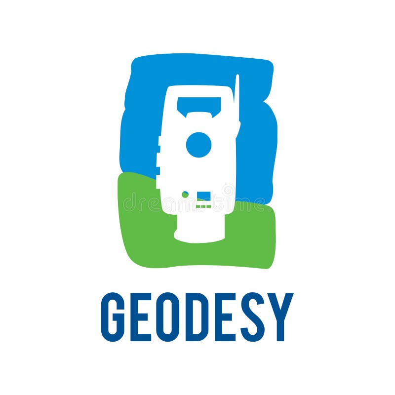 Vector Logo of Geodesy, Design and Topography Stock Illustration ...
