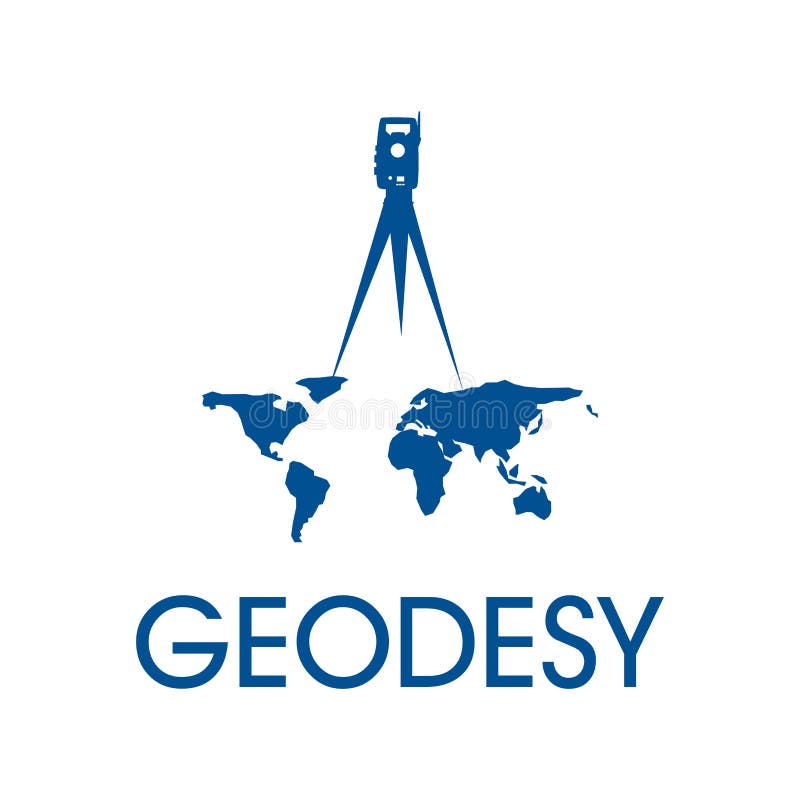 Vector Logo of Geodesy, Design and Topography Stock Illustration ...