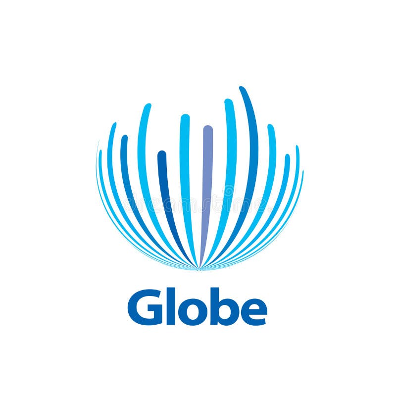 Vector logo globe stock vector. Illustration of isolated - 125863726