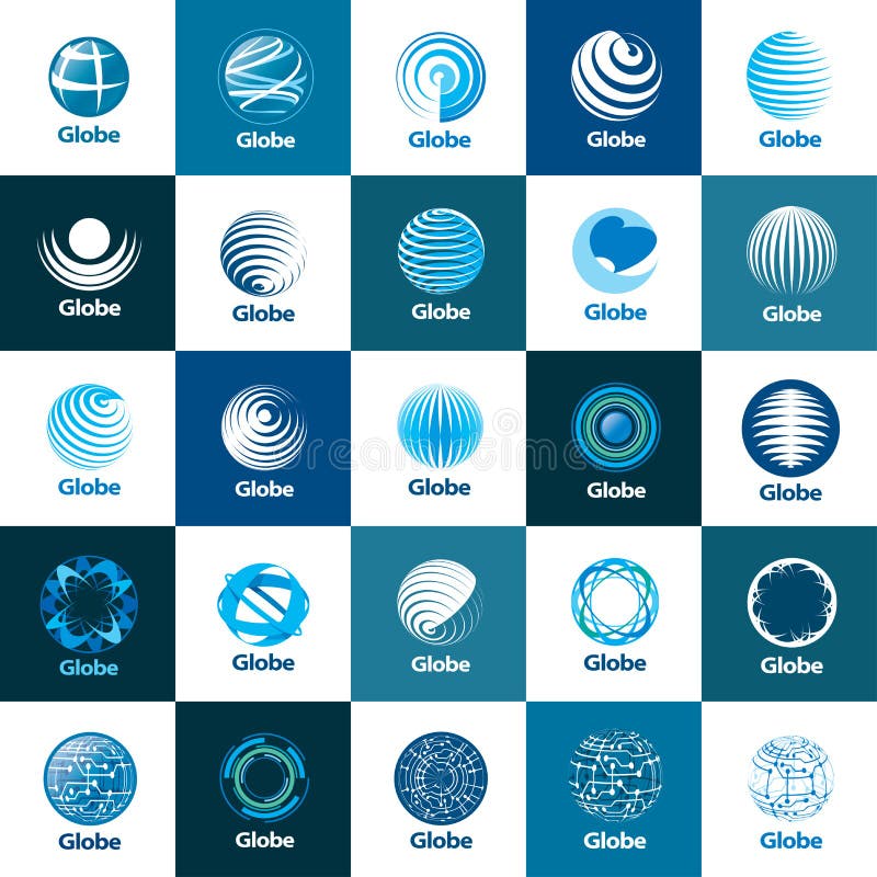 Globe company logo. stock vector. Illustration of communicate - 95816404