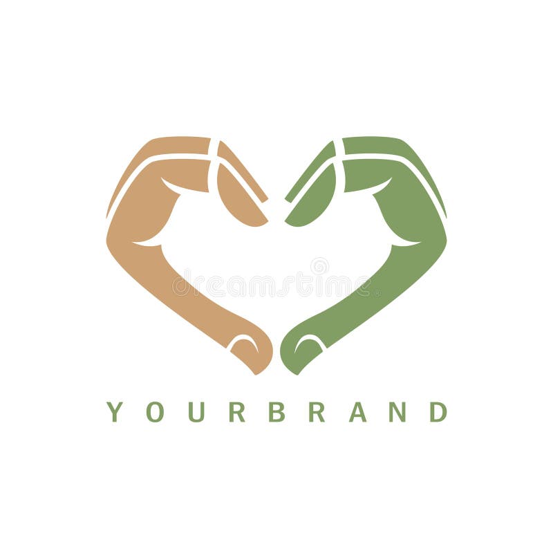 Hands Heart Logo Stock Illustrations – 16,267 Hands Heart Logo Stock ...