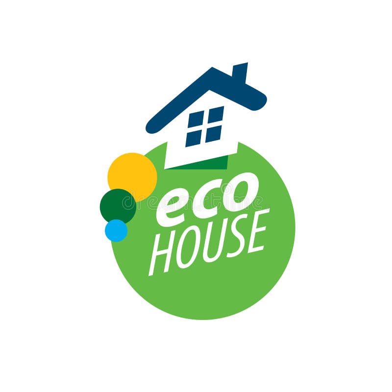 Vector logo house stock vector. Illustration of ecology - 126594177