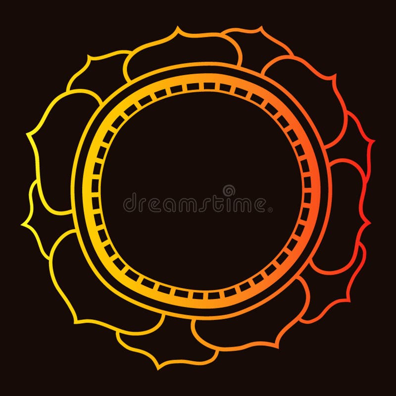 Vector of Mandala, Vintage Typographic Hand-drawn. Stock Vector ...