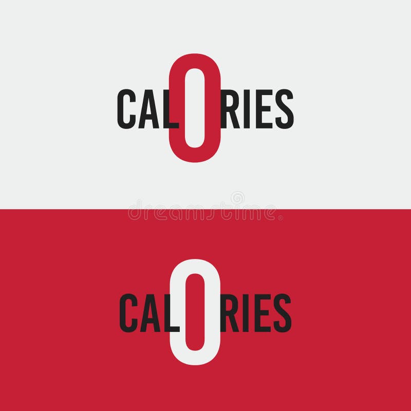 Vector Logo, Icon, Zero Calories, Diet, Health Stock Vector ...