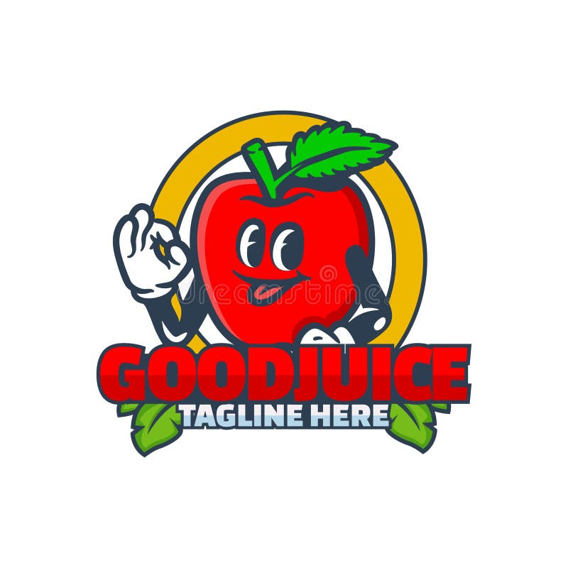 Good Juice Mascot Cartoon stock vector. Illustration of natural - 220947895