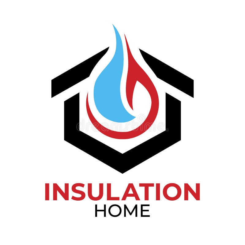 Vector Logo of Insulation, Protection for Houses Stock Vector ...