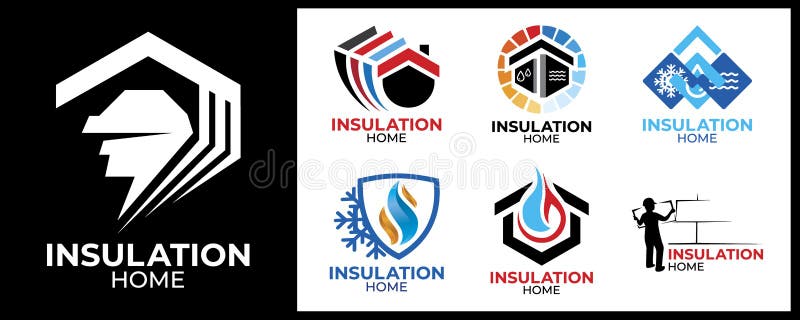 Vector Logo of Insulation, Protection for Houses Stock Vector ...