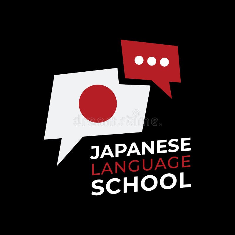 Vector Logo of the Japanese Language School Stock Vector - Illustration ...