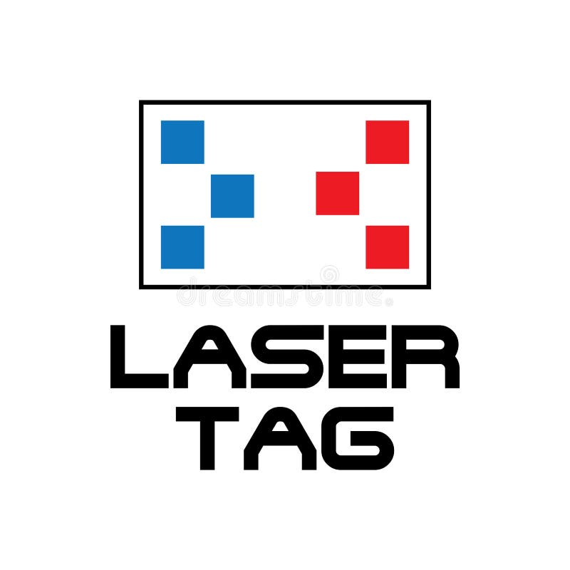 Vector Logo for Laser Tag and Airsoft Stock Illustration - Illustration ...