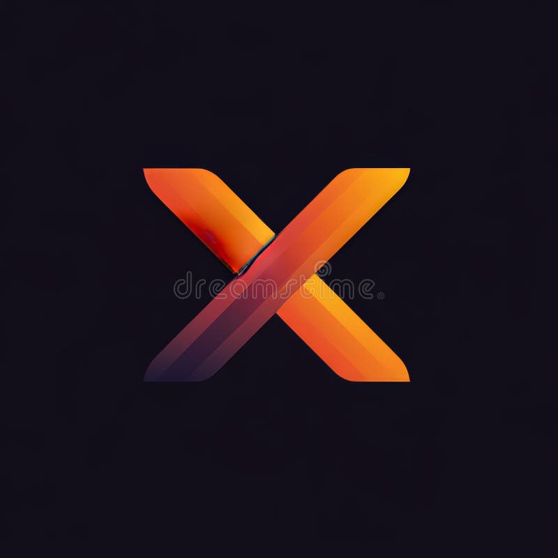 Vector Logo of Letter X. Design Elements for Your Application or ...
