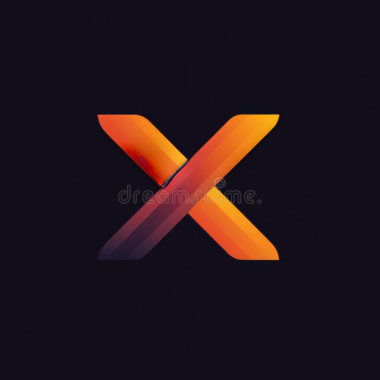 Vector Logo of Letter X. Design Elements for Your Application or ...