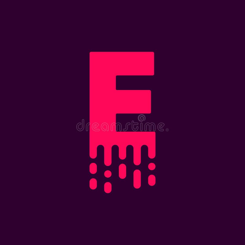 Dripping Vector Logo Letter Y Stock Vector - Illustration of company ...